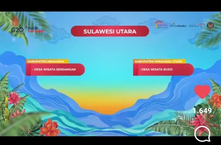 Masuk 100 Besar Terbaik, Desa Budo Wakili Minut di Ajang Anugerah Desa ...